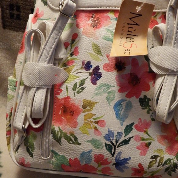 Multi Sac Handbags | Bags | Nwt Multi Sac Handbags Floral Backpack ...